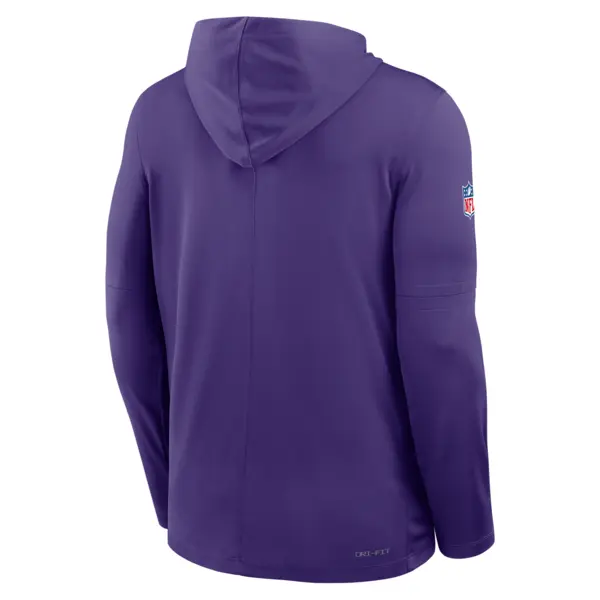 Nike Minnesota Vikings Long-sleeve Hooded Top - Purple