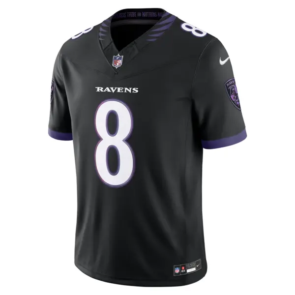 Nike Lamar Jackson Baltimore Ravens Dri-fit Nfl Limited Jersey - Black