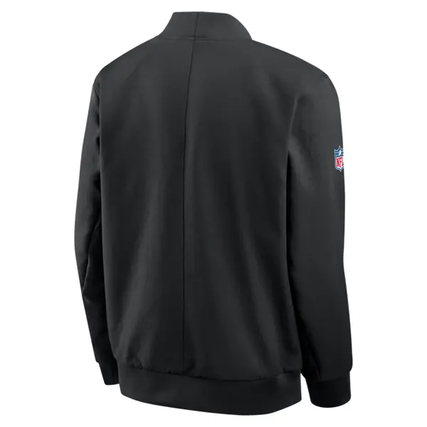 Nike San Francisco 49ers Nfl Full-zip Bomber Jacket - Black