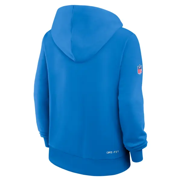 Nike Los Angeles Chargers Sideline Standard Issue Pullover Hoodie - Blue
