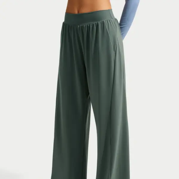 Nike Zenvy Mid-rise Wide-leg Pants