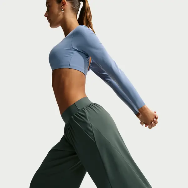 Nike Zenvy Mid-rise Wide-leg Pants