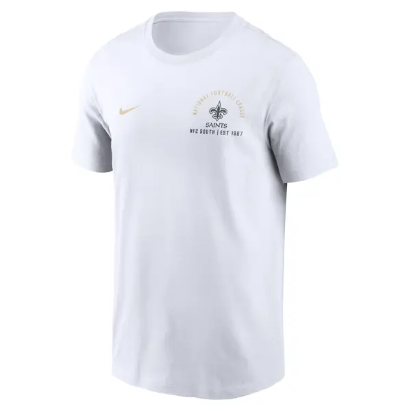 Nike New Orleans Saints Essential Nfl T-shirt - White