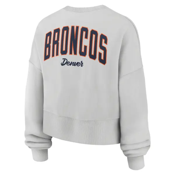 Nike Denver Broncos Primetime Phoenix Nfl Oversized Pullover Crew