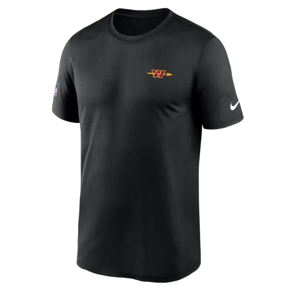 Nike Washington Commanders Alt Legend Logo Dri-fit Nfl T-shirt - Black
