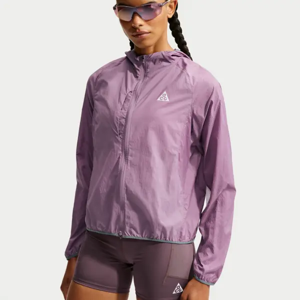 Nike Aireez" Uv Protection Trail Running Jacket - Purple