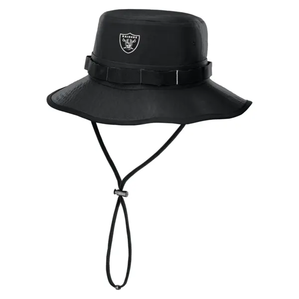 Nike Las Vegas Raiders Primetime Apex Boonie Nfl Dri-fit College Bucket Hat - Black