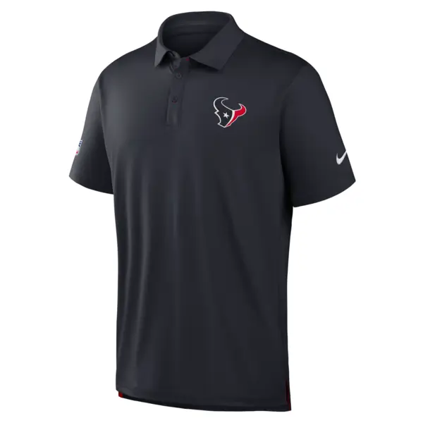 Nike Houston Texans Tour Dri-fit Nfl Polo - Blue