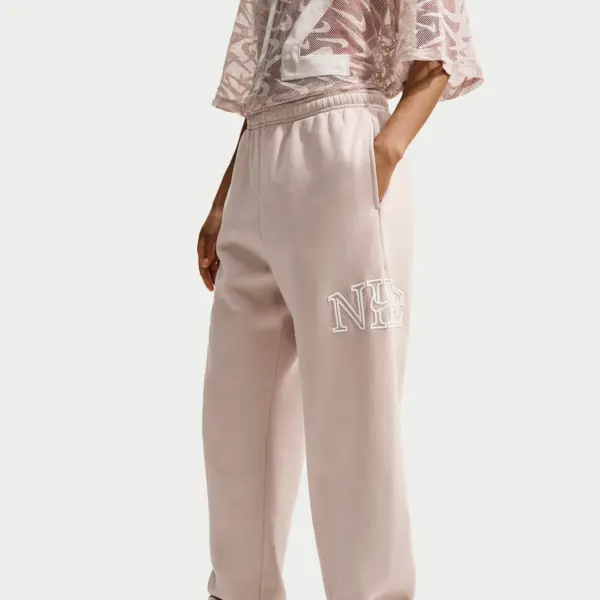Nike Studio Fleece Medium Weight Cuffed Logo Pants