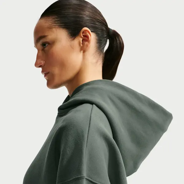 Nike Studio Fleece Medium Weight Oversized Pullover Hoodie