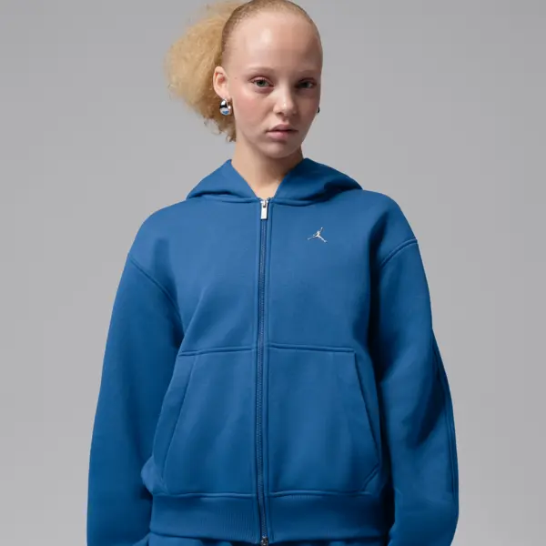 JORDAN Brooklyn Full-zip Hoodie - Blue