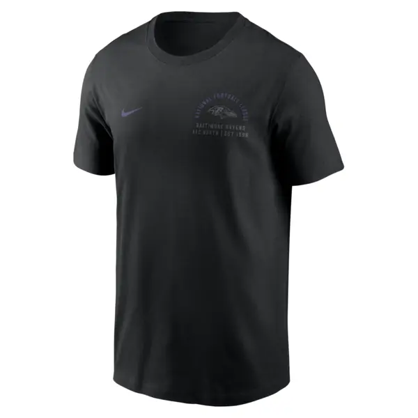 Nike Baltimore Ravens Essential Nfl T-shirt - Black