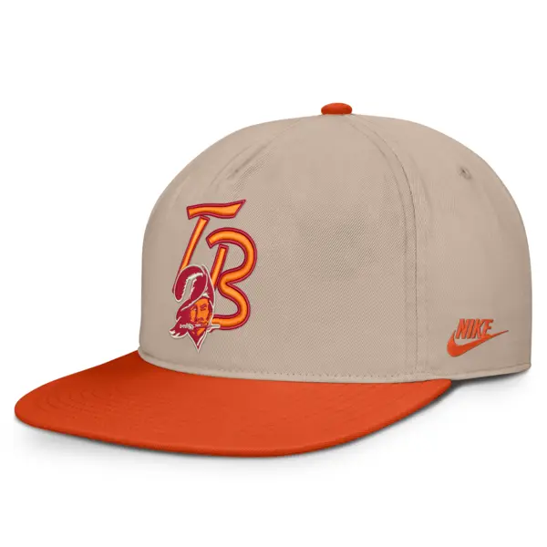 Nike Tampa Bay Buccaneers Rewind Pro Nfl Adjustable Hat - Brown