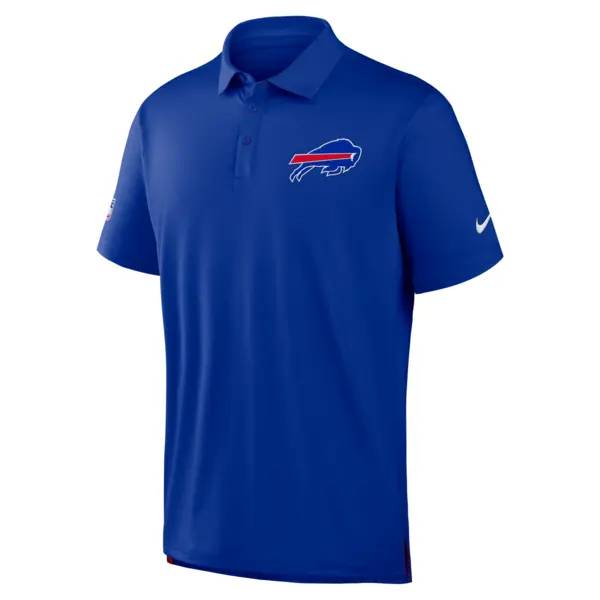 Nike Buffalo Bills Tour Dri-fit Nfl Polo - Blue