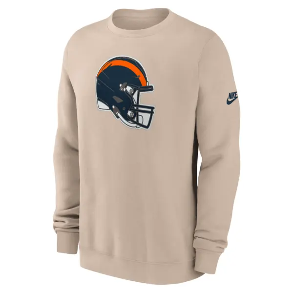 Nike Chicago Bears Rewind Club Nfl Pullover Crew - Brown