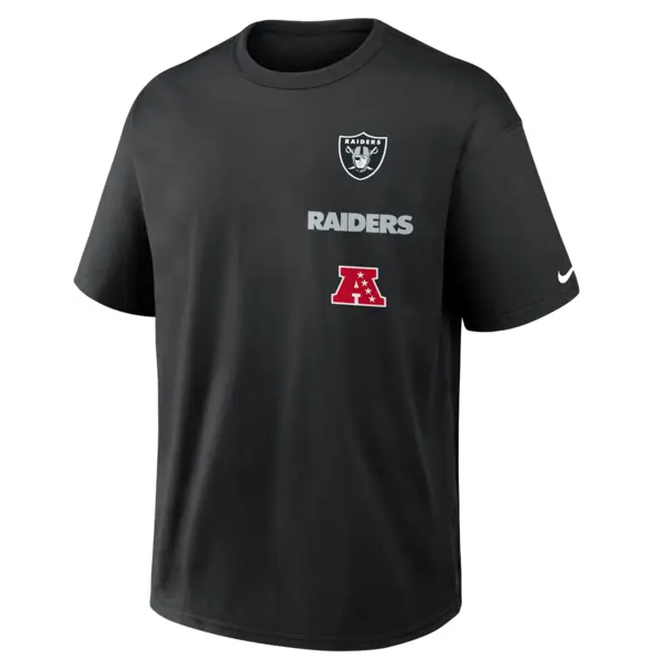 Nike Las Vegas Raiders Max90 Nfl T-shirt - Black