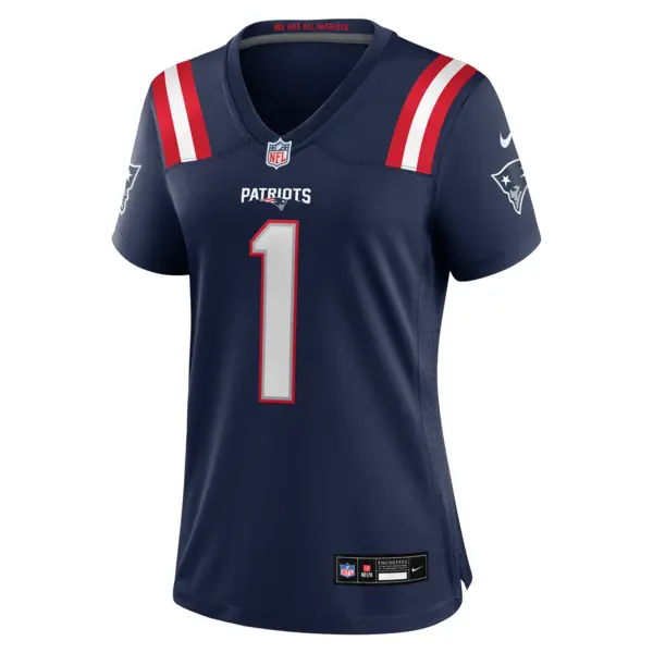 Nike A.j. Brown New England Patriots Nfl Game Jersey - Blue