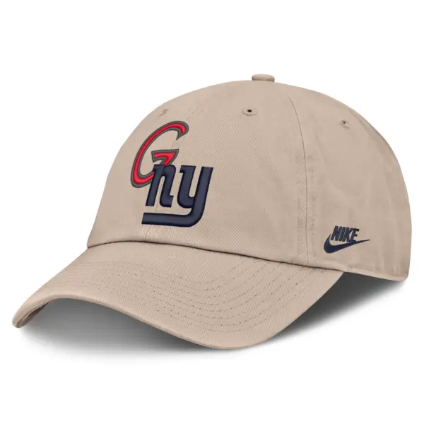 Nike New York Giants Rewind Club Nfl Adjustable Hat - Brown