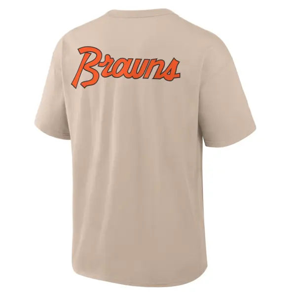Nike Cleveland Browns Rewind Max90 Nfl T-shirt - Brown