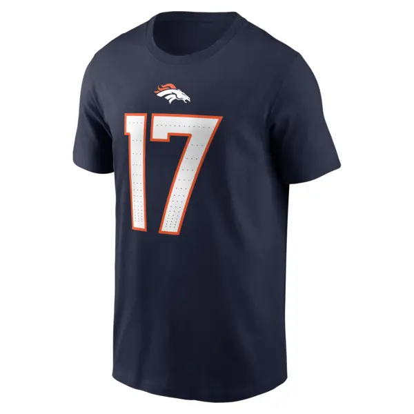 Nike Jaylen Waddle Denver Broncos Nfl T-shirt - Blue