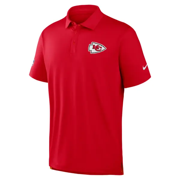 Nike Kansas City Chiefs Tour Dri-fit Nfl Polo - Red