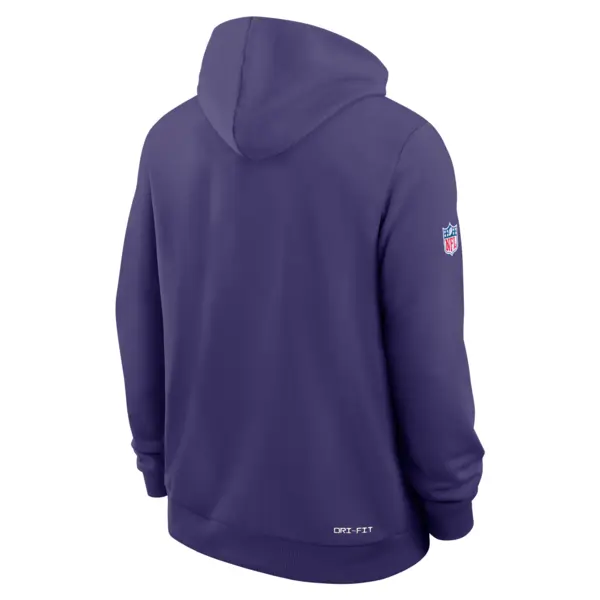 Nike Baltimore Ravens Sideline Standard Issue Pullover Hoodie