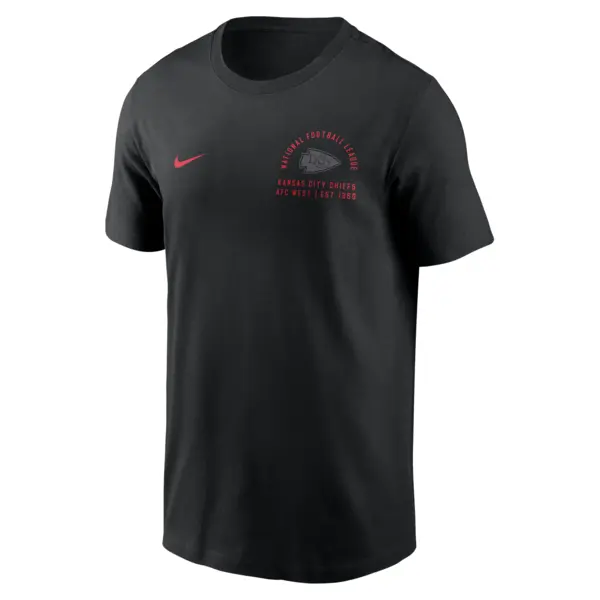 Nike Kansas City Chiefs Essential Nfl T-shirt - Black