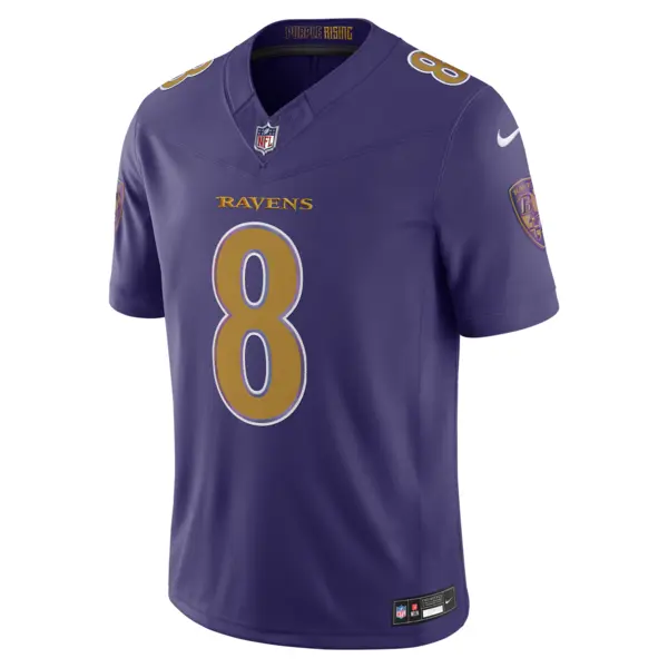 Nike Lamar Jackson Baltimore Ravens Dri-fit Nfl Limited Jersey - Purple