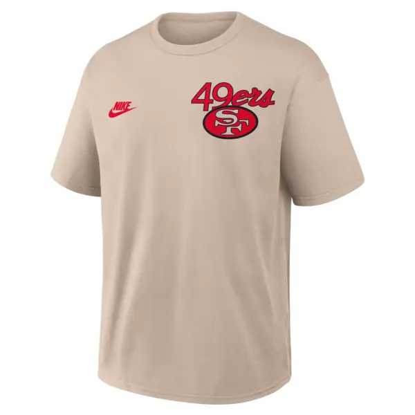 Nike San Francisco 49ers Rewind Max90 Nfl T-shirt - Brown