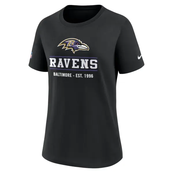 Nike Baltimore Ravens Sideline Alt Dri-fit Nfl T-shirt - Black