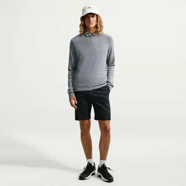 Nike Tailored Performance Crew-neck Golf Crew-neck Top