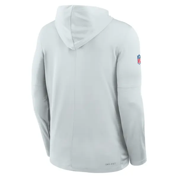 Nike Chicago Bears Nfl Long-sleeve Hooded Top - Purple