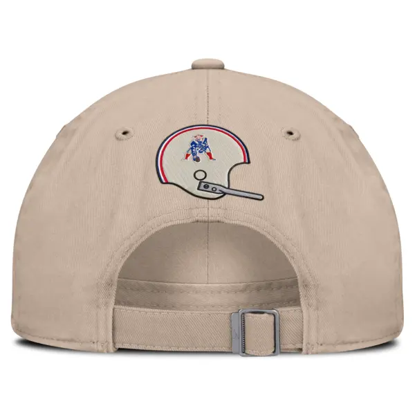 Nike New England Patriots Rewind Club Adjustable Hat - Brown