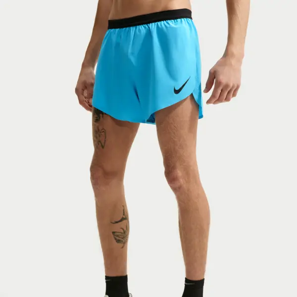 Nike Aeroswift Dri-fit Adv 4" Brief-lined Running Shorts - Blue