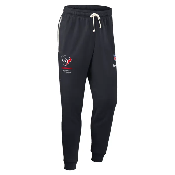 Nike Houston Texans Sideline Standard Issue Dri-fit Nfl Taper Pants - Blue