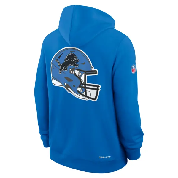 Nike Detroit Lions Alt Standard Issue Pullover Hoodie - Blue