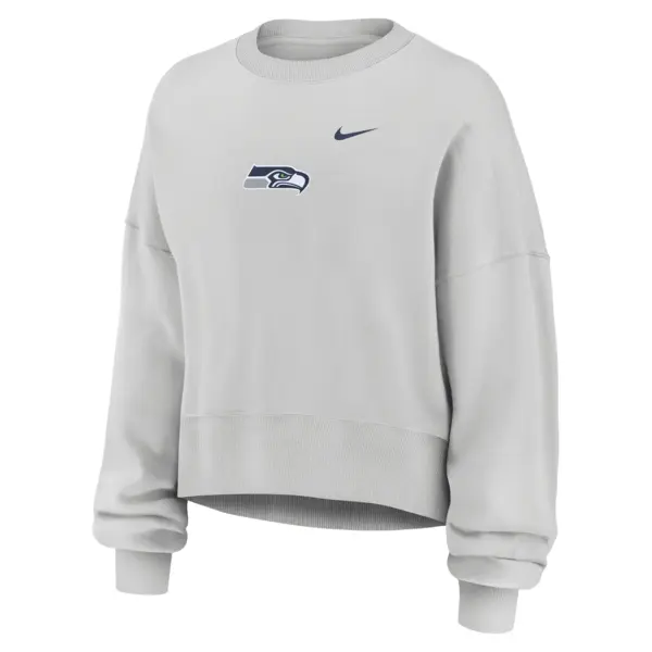 Nike Seattle Seahawks Primetime Phoenix Nfl Oversized Pullover Crew