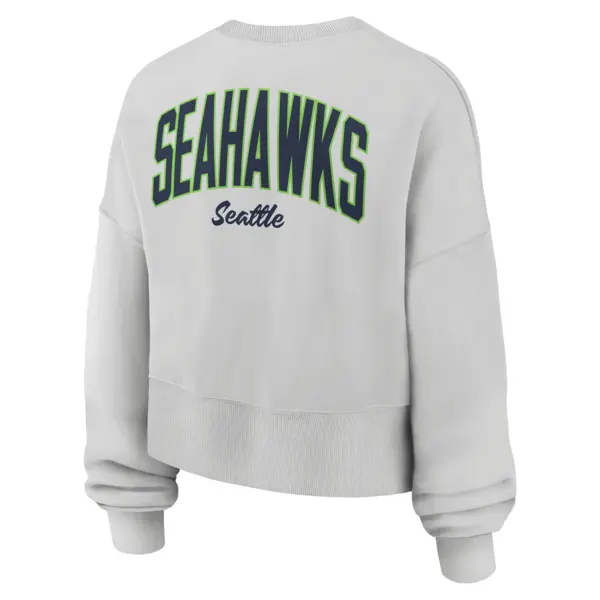 Nike Seattle Seahawks Primetime Phoenix Nfl Oversized Pullover Crew