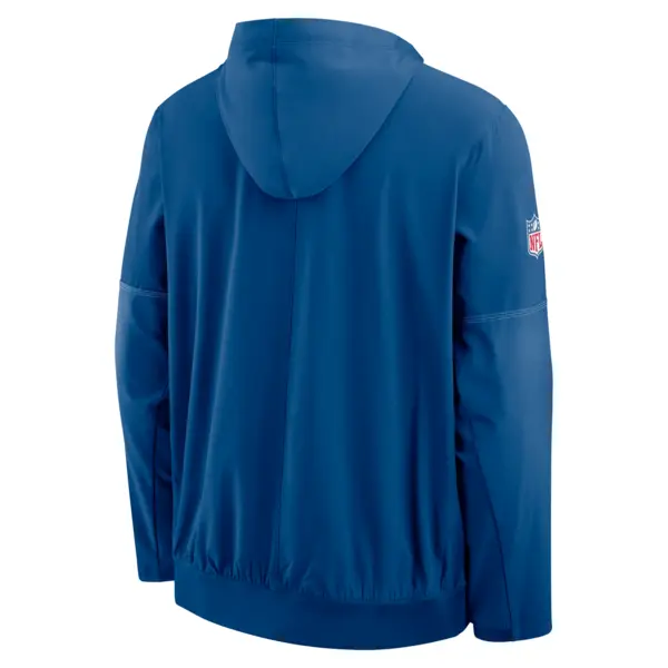 Nike Indianapolis Colts Anorak 1/2-zip Hooded Jacket - Blue
