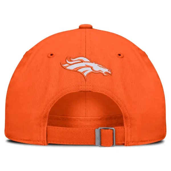 Nike Denver Broncos Club Wordmark Cap - Orange
