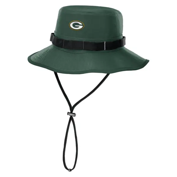 Nike Bay Packers Primetime Apex Boonie Nfl Dri-fit College Bucket Hat - Green