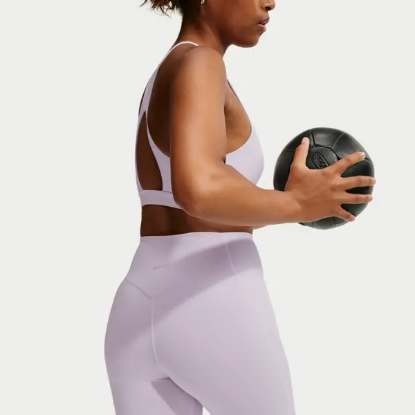 Nike Universa High-waisted Biker Shorts - Purple