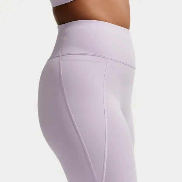 Nike Universa High-waisted Biker Shorts - Purple