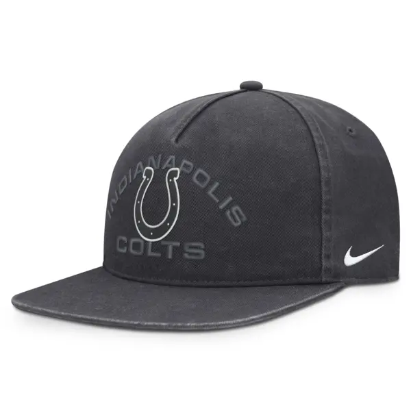Nike Indianapolis Colts Primetime Pro Nfl Adjustable Hat - Grey
