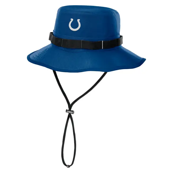 Nike Indianapolis Colts Primetime Apex Boonie Nfl Dri-fit College Bucket Hat - Blue