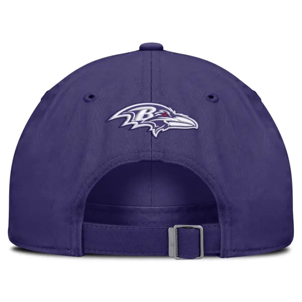 Nike Baltimore Ravens Primetime Club Wordmark Cap - Purple