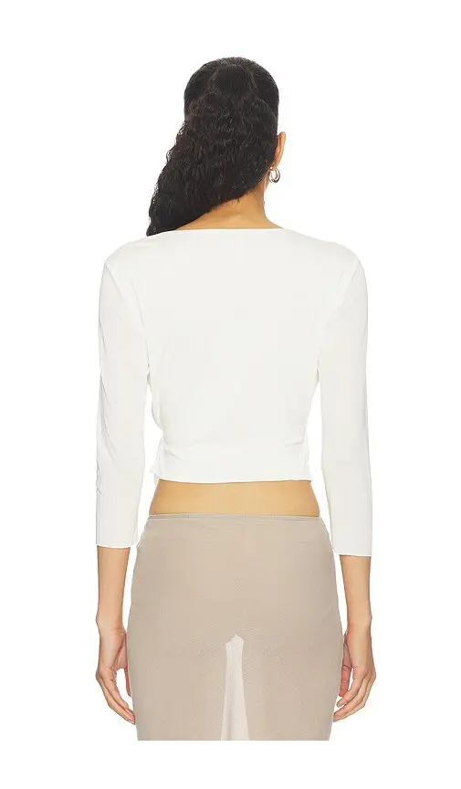 With Jéan Nelly Top In White