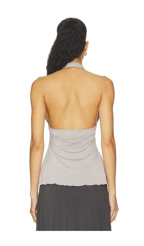 With Jéan Alix Top In Grey