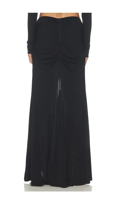 Misha Collection The Jersey Gathered Skirt