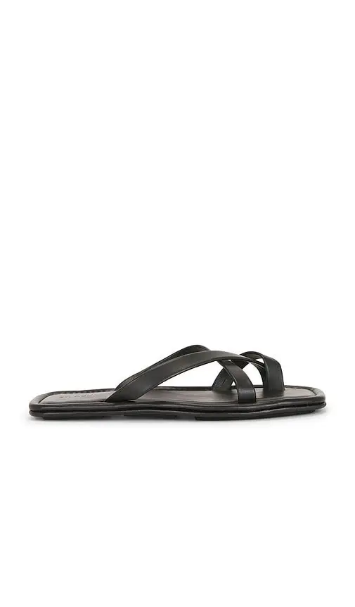 ST. AGNI Soft Strap Slide - Black